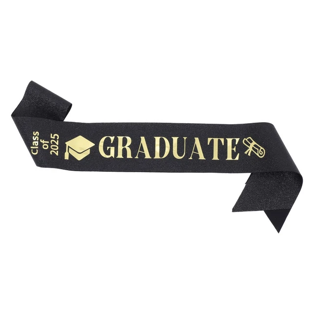 STUDENT GRADUATION SASH Celebrations Sashes Graduate Party Supplies £7. ...