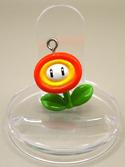 FIRE FLOWER SUPER Mario Bros Mascota Mini Figura Nintendo Japón E121 ...