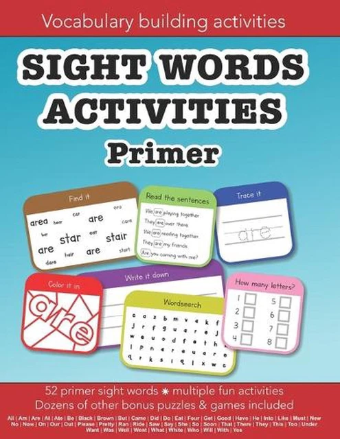 SIGHT WORDS PRIMER vocabulary building activities: Education resources ...