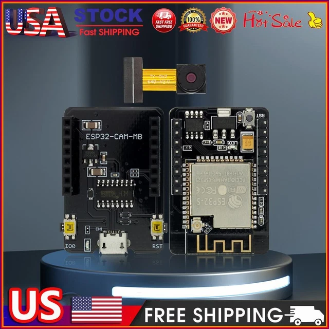 ESP32-CAM ESP32 MODULE with 2.4G Antenna WiFi Bluetooth-compatible ...