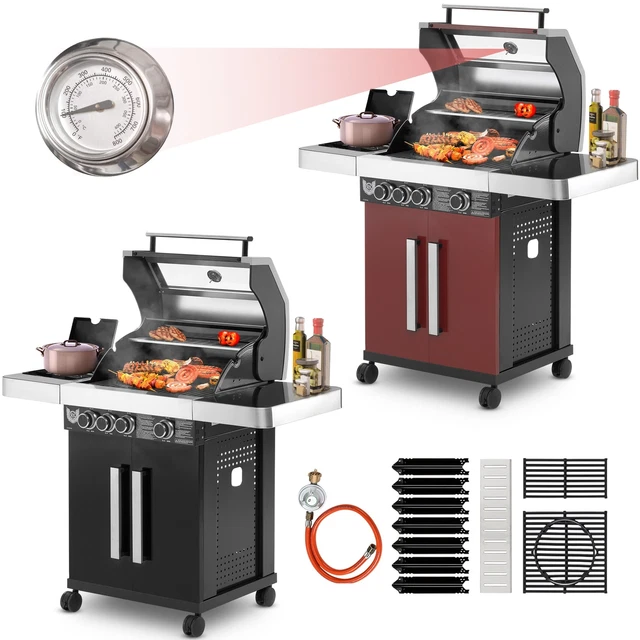 Bbq Chief 3 1 Gasgrill Grill Grillwagen Grillstation Gartengrill