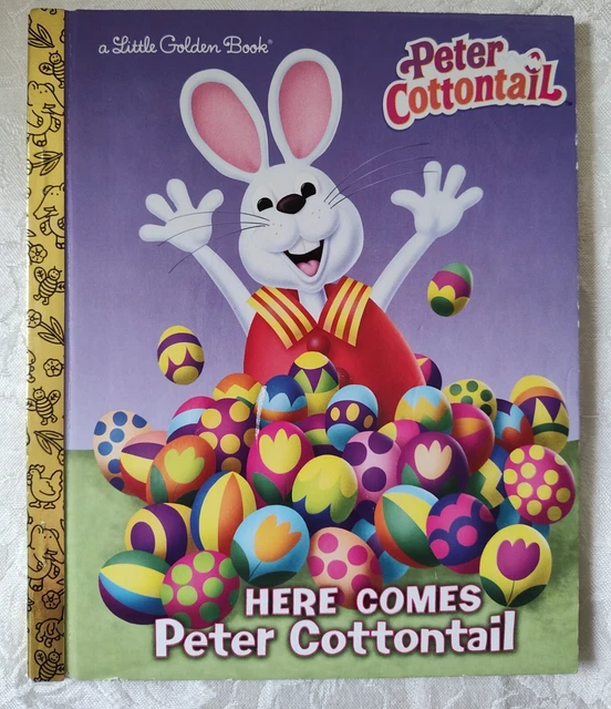 A LITTLE GOLDEN Book Here Comes Peter Cottontail (2014) $11.77 ...