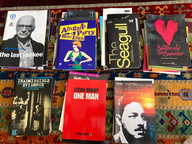 LARGE BUNDLE LONDON theatre programmes, 1990s early 2000s, 68 items ...