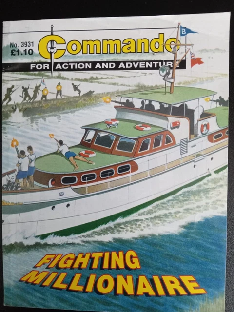 COMMANDO COMIC NUMBER 3931 H-Boat Heroes Military Action Comic. EUR 4 ...
