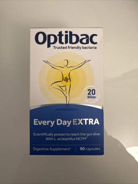OPTIBAC PROBIOTICS FOR Every Day Extra Strength - 90 Capsules £46.99 ...