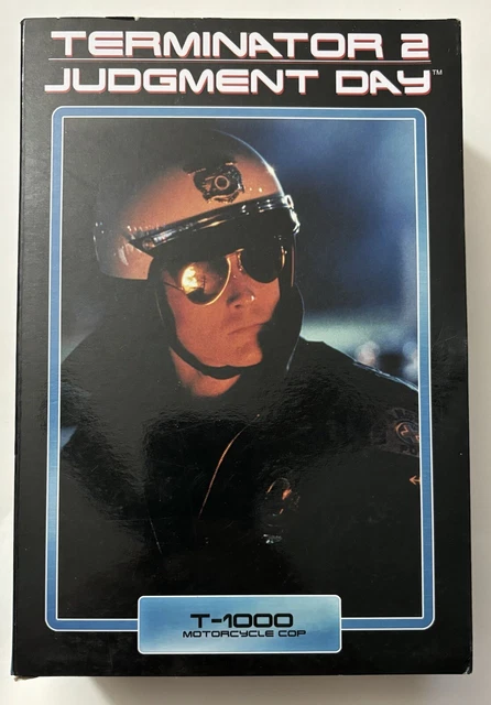 NECA T-1000 MOTORCYCLE Cop Terminator 2 Movie 7” Ultimate Action Figure ...