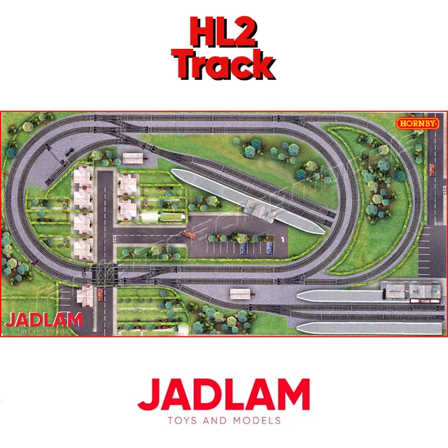 HORNBY TRAIN SET Track HL2 Jadlam Railway Layout 8x4ft Board £399.99 ...