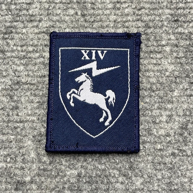 BRITISH ARMY SURPLUS Issue 14 Signals Regiment Sew on TRF Patch UBACS ...