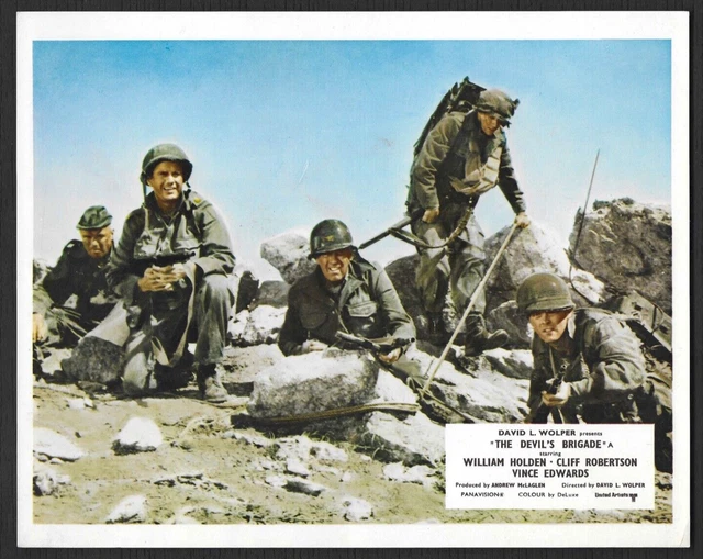 THE DEVIL'S BRIGADE UK F.O.H Lobby Cards (Full Set of 8) EUR 64,46 ...