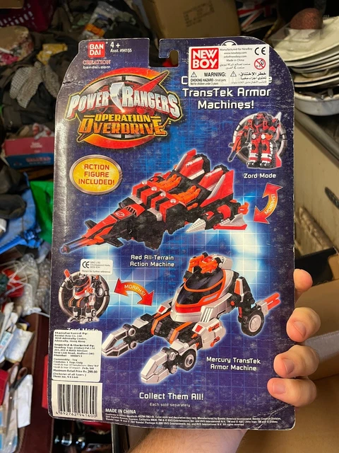 POWER RANGERS OPERATION overdrive mercury ranger gear rare disney ...