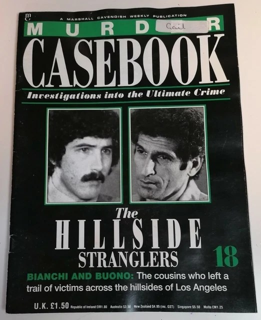 Magazine Murder Casebook Issue 18 Hillside Stranglers Marshall