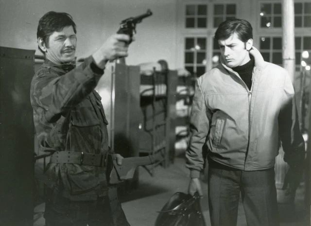 CHARLES BRONSON ALAIN Delon "Adieu L'ami" Jean Herman Photo De Presse ...