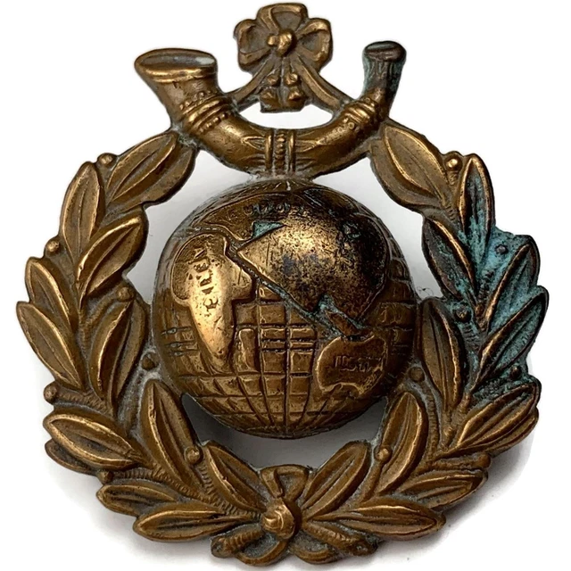 ORIGINAL ROYAL MARINE Light Infantry RMLI Regiment Marines Cap Badge £ ...