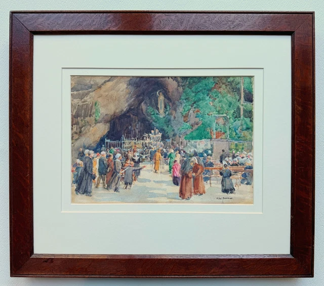 MARY WINIFRED FREEMAN (1866-1961) - Original Signed Watercolour ...