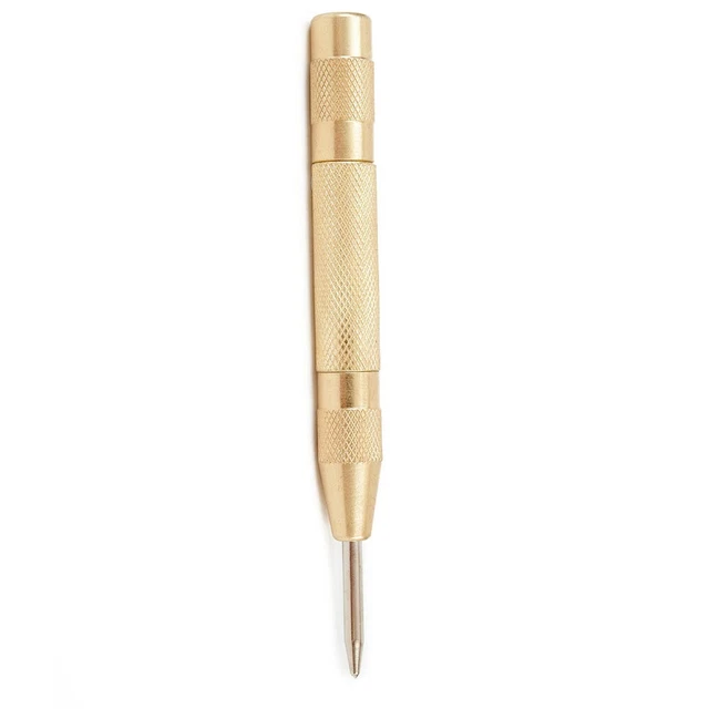5 CENTER PIN Spring Loaded Marking Starting Holes Tool Anti Slip Work ...