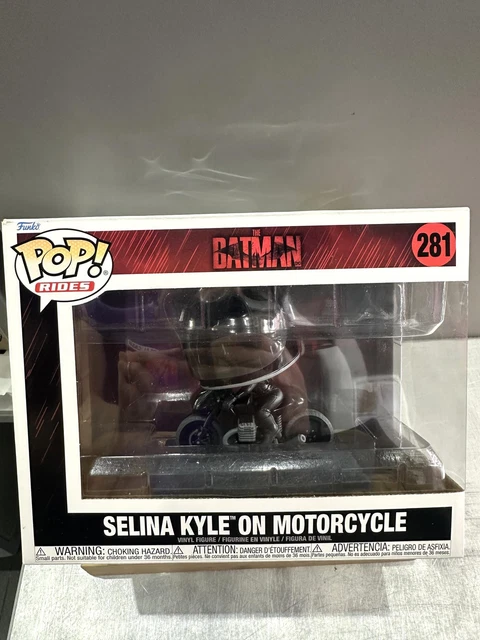 Batman Motorcycle Toy Funko Pop Ride Deluxe Le Batman Selina En Moto ...