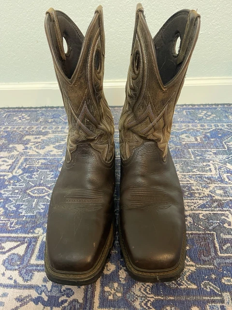 DURANGO MEN'S MAVERICK XP 11" Steel Toe DDB0269 Western Work Boot Brown ...