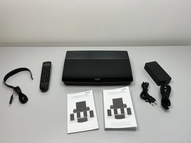BOSE LIFESTYLE 500/600/650 Control Console + Remote Bluetooth Wifi Top ...