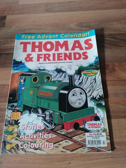 THOMAS AND FRIENDS Magazine Comic No 343 Dated 22 November 2000 £27.80 ...