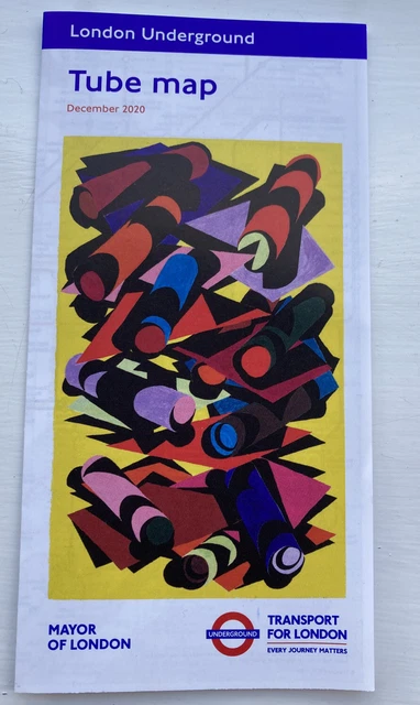 COLLECTABLE LONDON UNDERGROUND Pocket Tube Map - December 2020 - New £2 ...