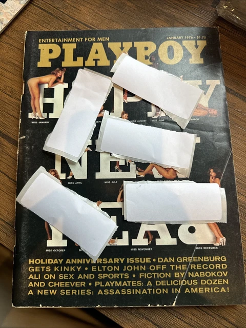 PLAYBOY MAGAZINE JANUARY 1976 Daina House W/CENTREFOLD NEAR-PERFECT ...