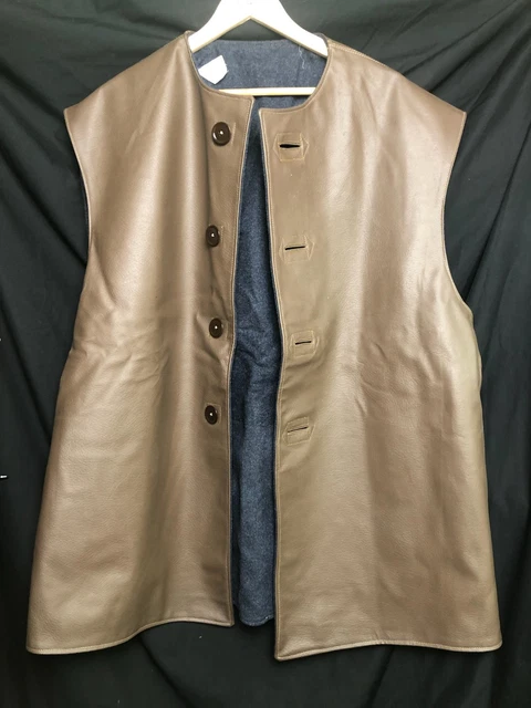 ORIGINAL BRITISH ARMY Despatch Riders Jerkin - 46" Chest - 1956 Dated £ ...