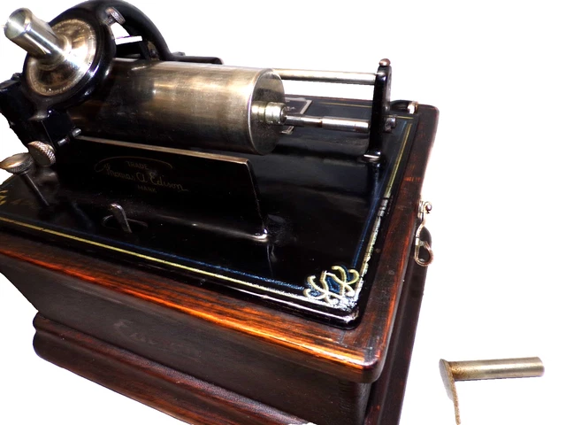 EDISON FIRESIDE MODEL A Cylinder Phonograph, Another Genuine Beautiful ...
