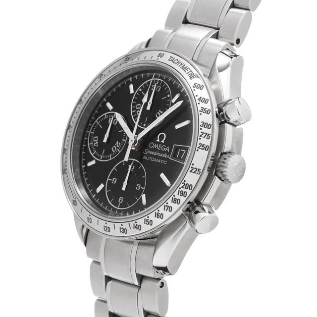 OMEGA SPEEDMASTER REF.3513.50 Overhaul Box Date ST.Steel Automatic Mens ...