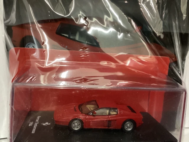 FERRARI TESTAROSSA 1984, 1/64, Die-Cast + Booklet, CENTAURIA, Limited ...