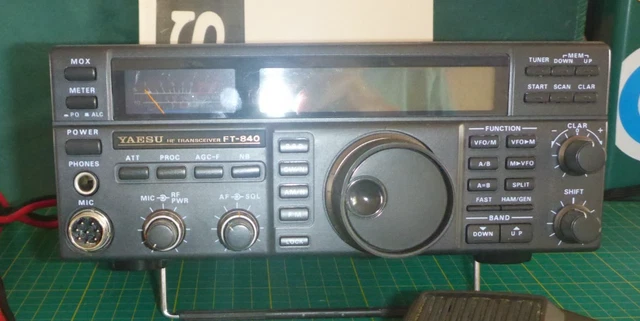 YAESU FT840 WITH rare CW (Morse Code) Filter SK Sale £404.50 - PicClick UK