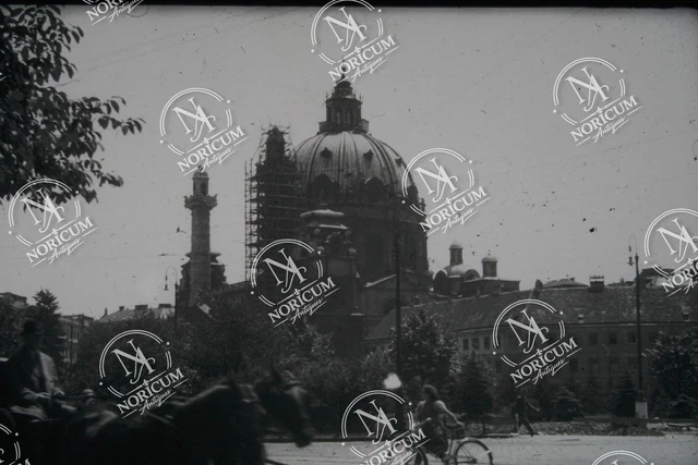 DIA SLIDE WIEN eingerüstete Karlskirche Fiaker, Juni 1943 #40 EUR 7,90 ...