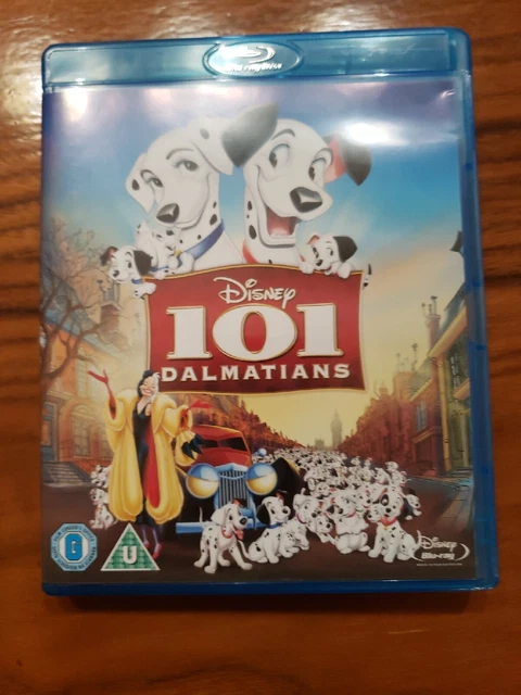 101 DALMATIANS [BLU-RAY] (1961) Classic Disney Animated Movie ...