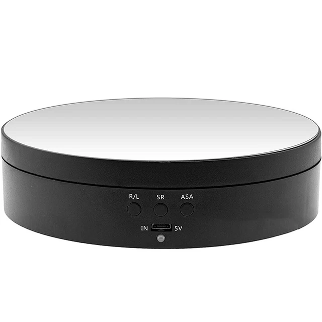 360 DEGREE MOTORIZED Rotating Mirrored Display Stand Turntable Show ...