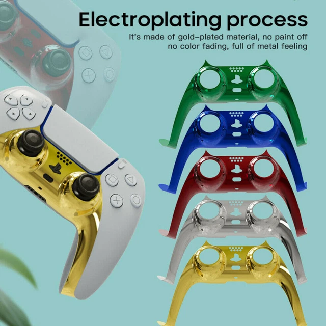 FOR PS5 CUSTOM Replacement Controller Trim Faceplate Shell Playstation ...