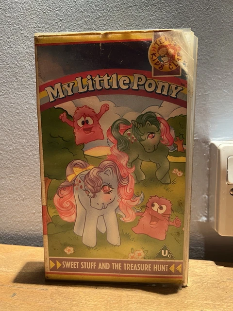 MY LITTLE PONY - Vhs Video - Sweet Stuff And The Treasure Hunt ...