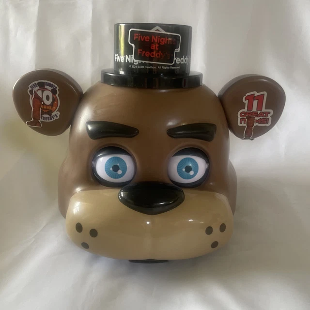 FIVE NIGHTS AT Freddy’s 10th Anniversary Animatronic Freddy Head ...