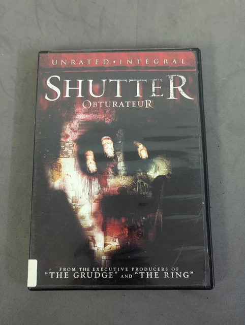 SHUTTER (OBTURATEUR) (DVD 2008) Unrated Horror Joshua Jackson English ...