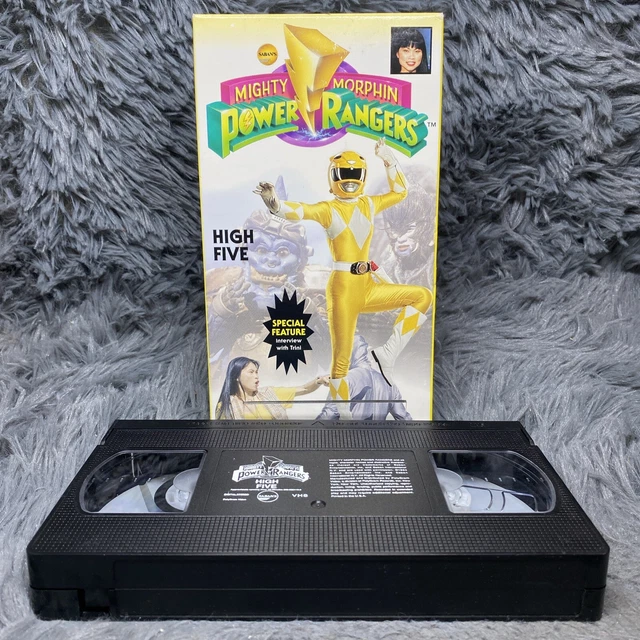 MIGHTY MORPHIN' POWER Rangers High Five VHS Tape 1994 Special Feature ...
