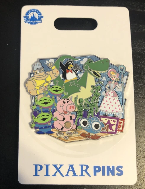 DISNEY PIXAR TOY Story Supporting Cast Pin Family Cluster Disney Pin ...
