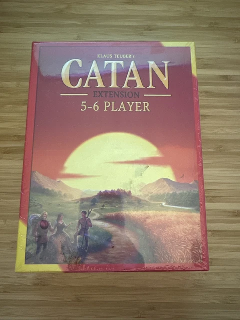 SETTLERS OF CATAN - 5-6 Player EXTENSION - Board Game - BNIB $35.00 ...