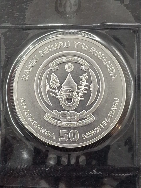 2026 RWANDA LUNAR Year Of The Horse 1oz Fine Silver Coin in original ...