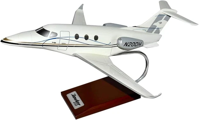 RAYTHEON HAWKER BEECHCRAFT 200 Desk Display Private Jet Model 1/32 SC ...