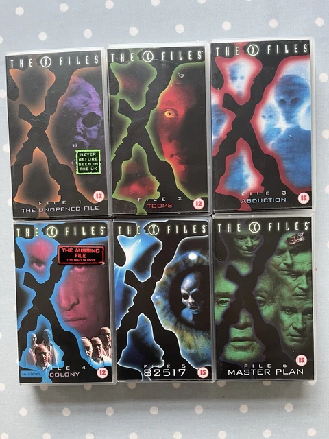 X FILES VHS Tapes - Files 1 To 6 Collectors Editions £14.99 - PicClick UK