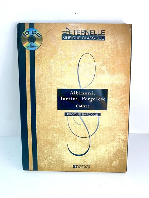 COFFRET 10 CD Son Remasterisé Albinoni,tartini,pergolese Éternelle ...