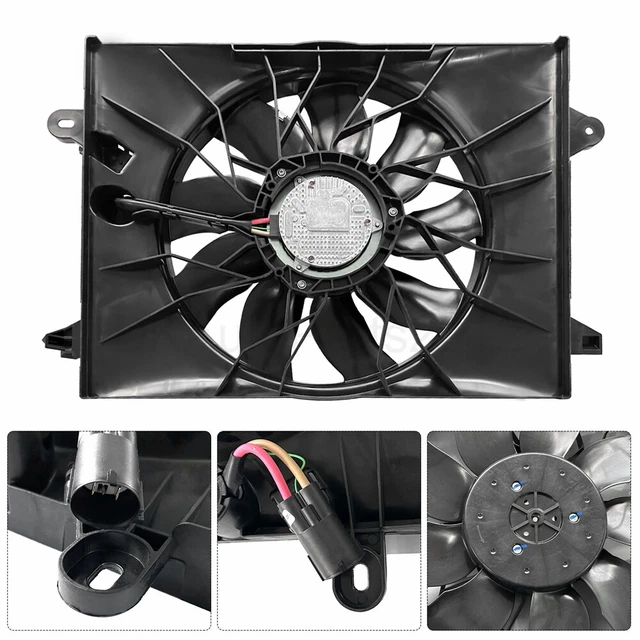RADIATOR COOLING FAN Assembly 5181995AC for 2015-2022 Dodge Charger ...