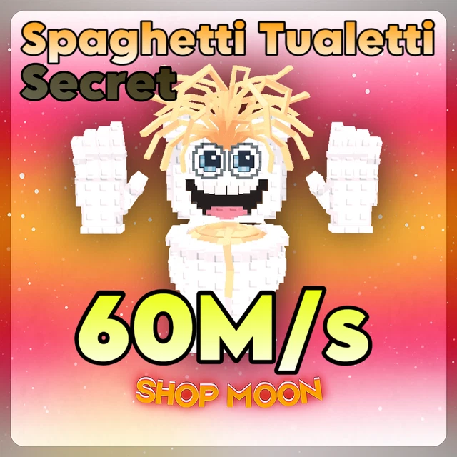 SPAGHETTI TUALETTI | Roblox Steal a Brainrot | Consegna economica e ...