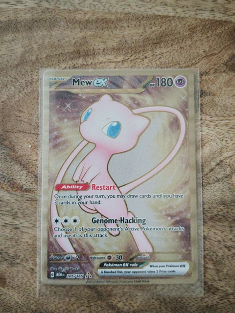 CARTE POKÉMON MEW EX Métal 205/165 EUR 16,00 - PicClick FR