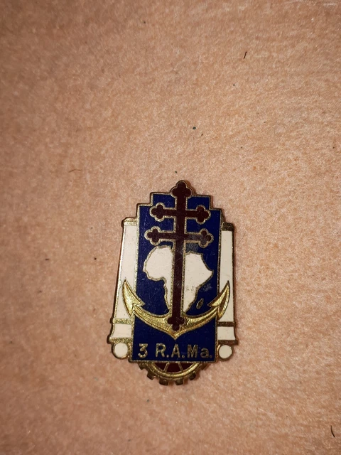 INSIGNE 3° RAMA Régiment Artillerie Marine EUR 5,00 - PicClick FR