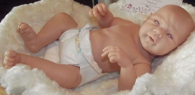 REBORN DOLL KIT MADISON+ANDREA ARCELLO + FULL TORSO + CUSTOM BODY+ COA ...