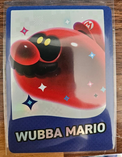 SUPER MARIO BROS. Wonder HOLOFOIL - WUBBA MARIO Trading Cards £17.14 ...